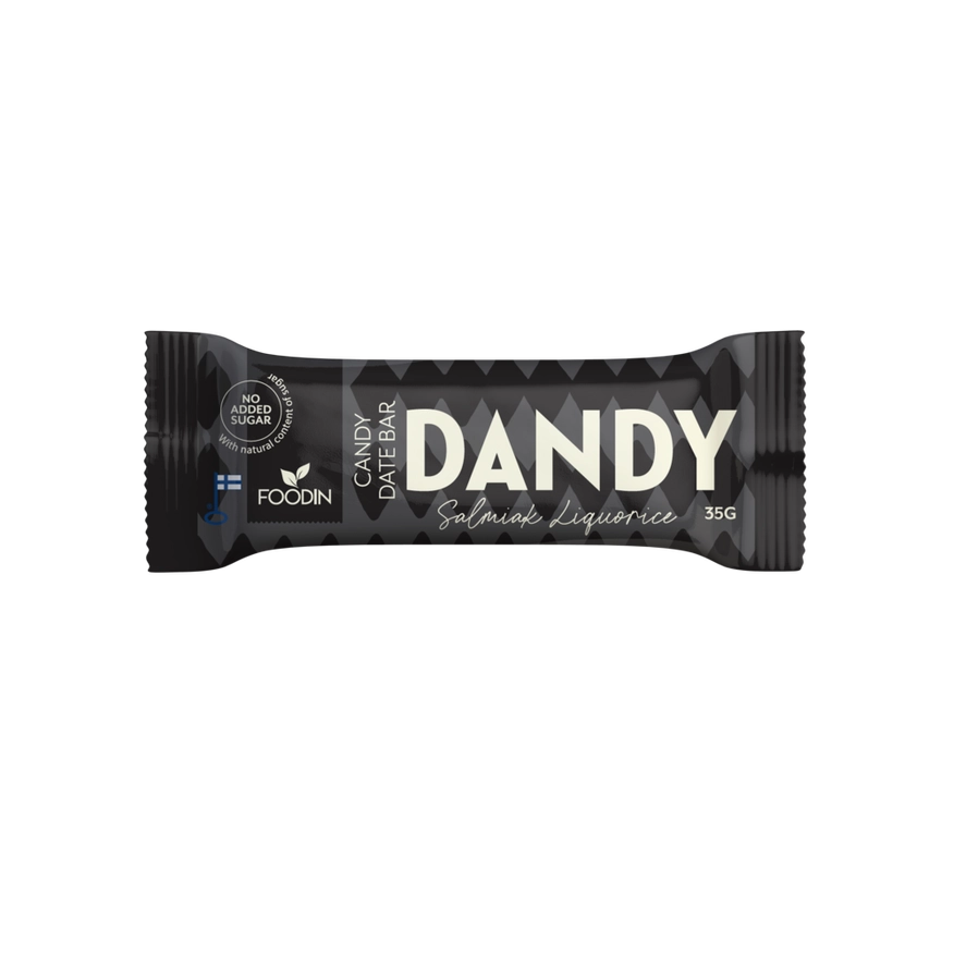 Salmiak Lakrids Dadel Bar | Glutenfri & Low Fat Snack fra Foodin ...